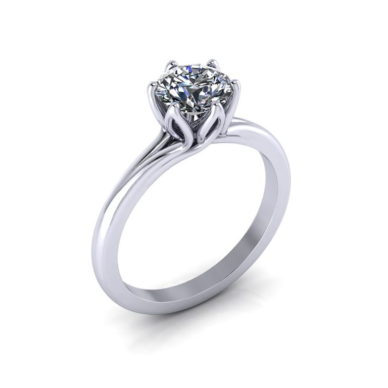 Delicate Petal Engagement Ring – TOSOTO&Esther