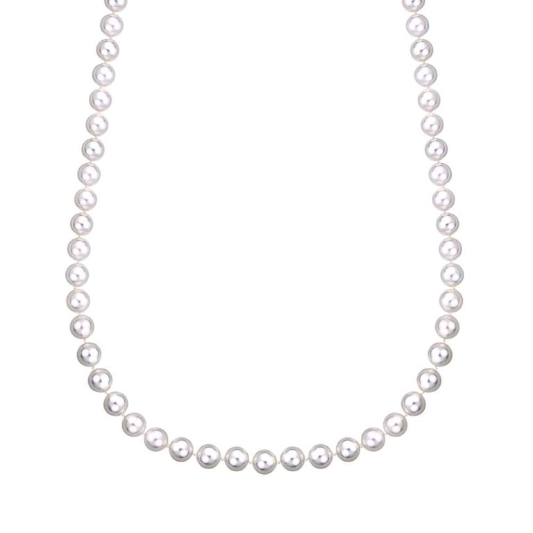 7mm Pearl Necklace – TOSOTO&Esther